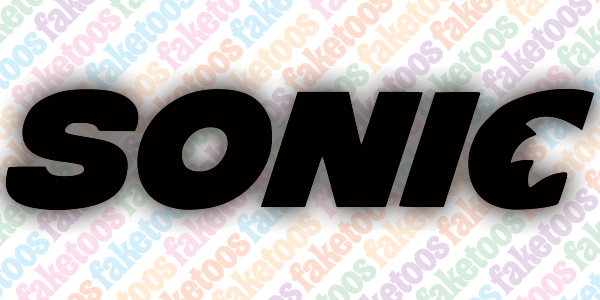 Sonic Character Logo